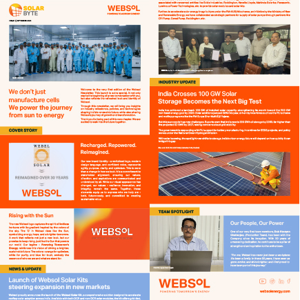 Newsletter - Websol Energy System Limited